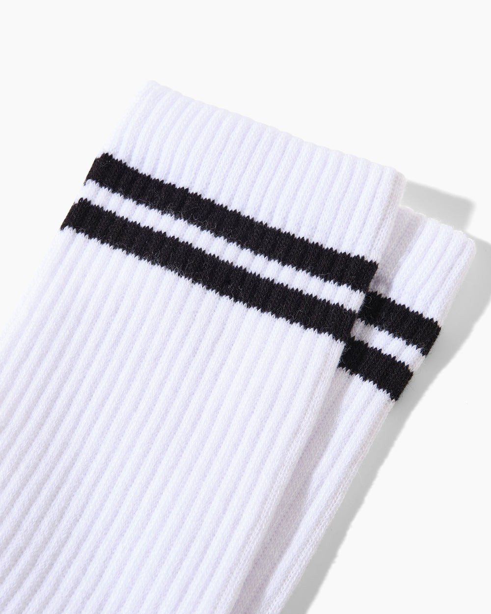 Plain Collegiate Striped Socks | Premium Crew Socks Threadheads