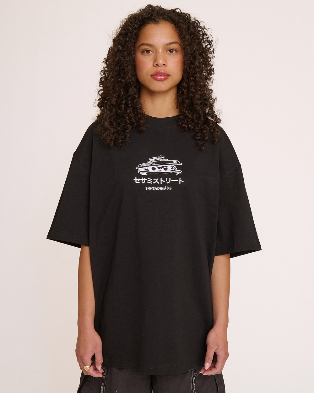 Minimal Japanese Oscar Oversized Tee | Official Sesame Street ...