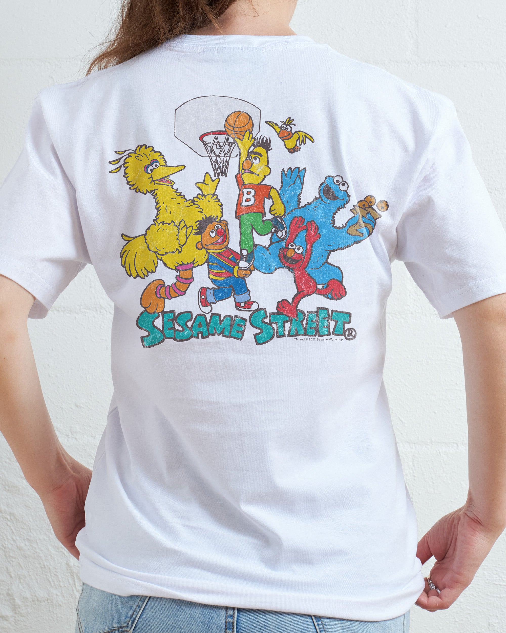 Sesame Street Hoops T-Shirt | Official Sesame Street Merch