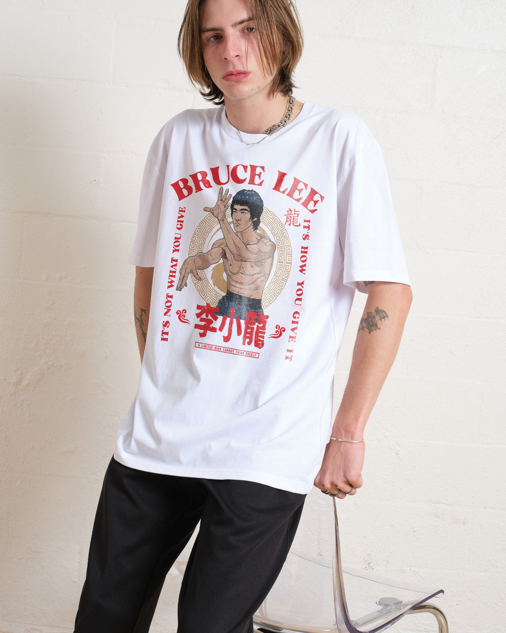 Bruce Lee It's Not What You Give T-Shirt | Official Bruce Lee Merch