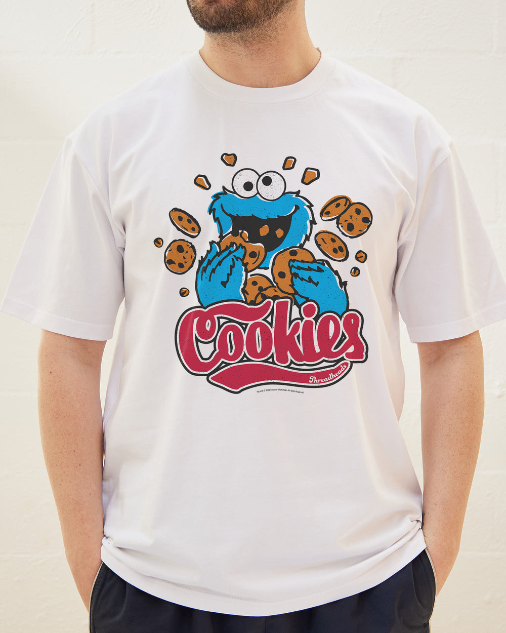 Cookie Monster Cookies T-Shirt | Official Sesame Street Merch
