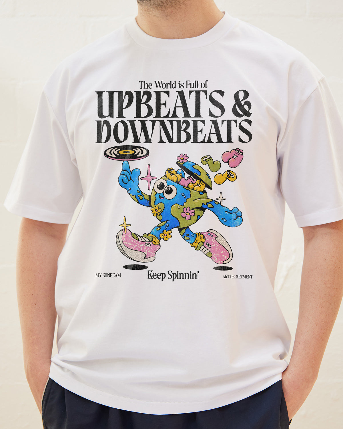 Upbeats & Downbeats T-Shirt | Designed by My Sunbeam