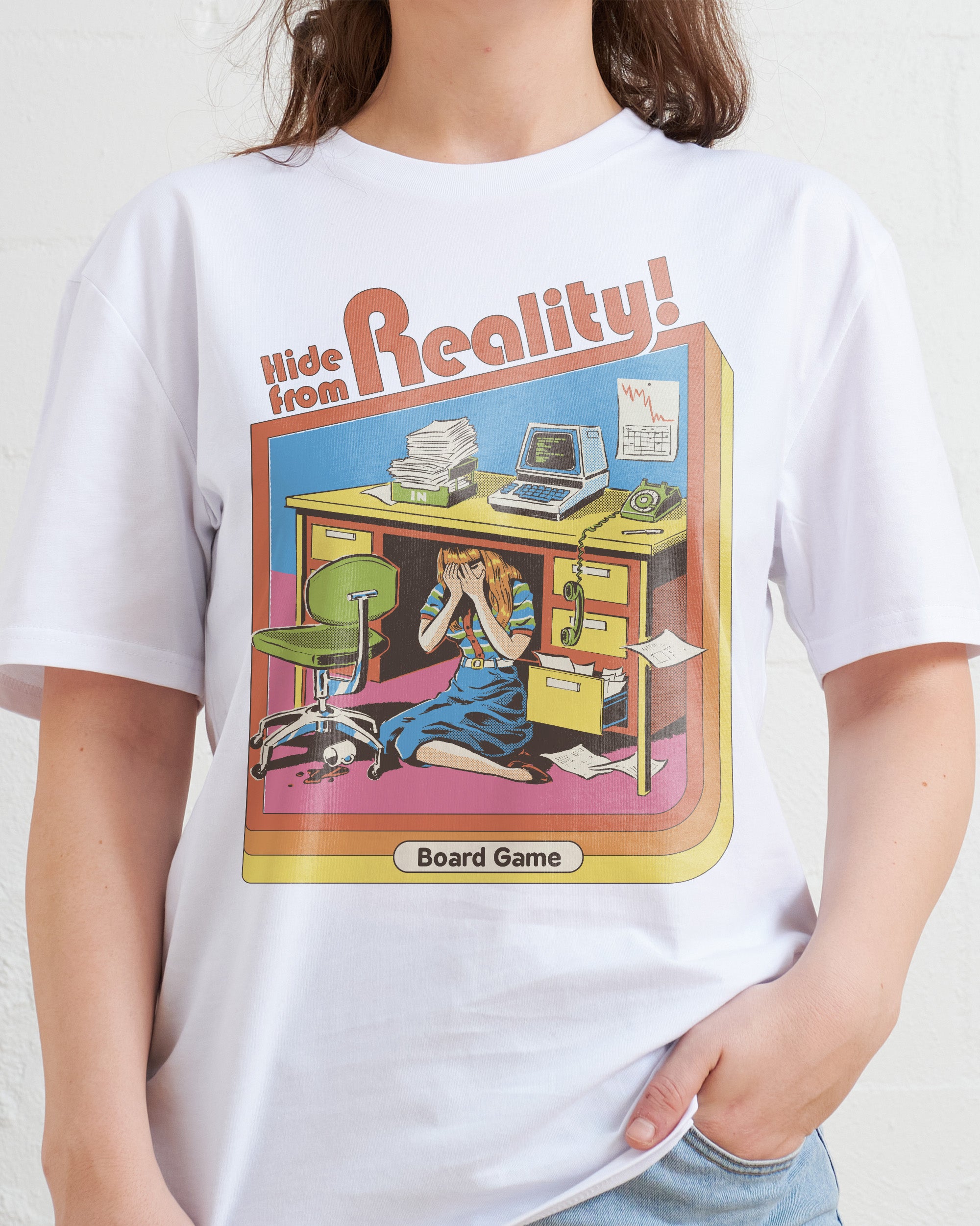 Hide From Reality T-Shirt | Designed by Steven Rhodes
