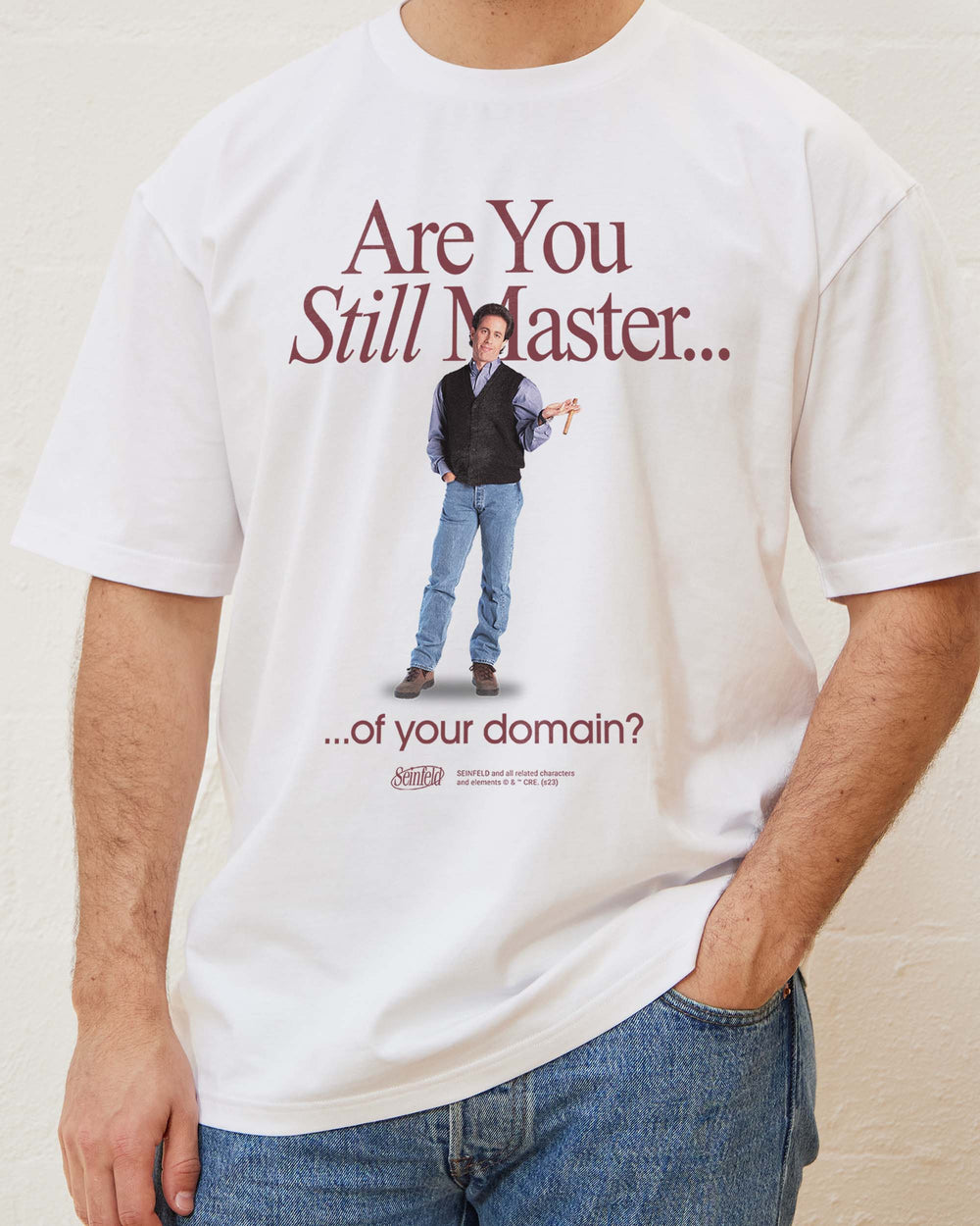 Master of Your Domain T-Shirt | Official Seinfeld Merch