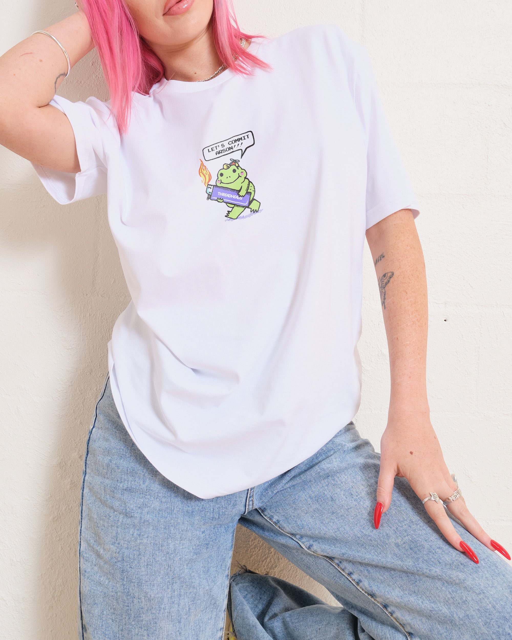Let's Commit Arson T-Shirt | Funny T-Shirt