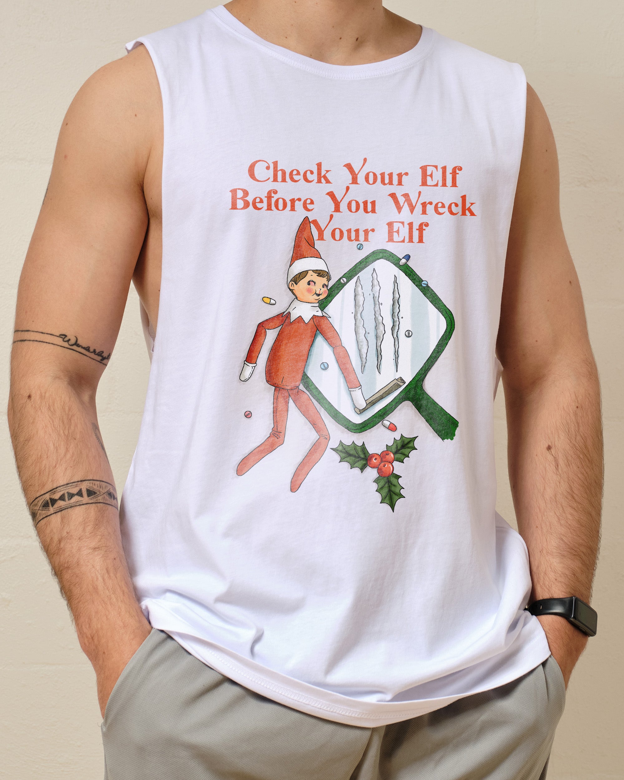 Check your Elf Tank | Funny Christmas Tank UK
