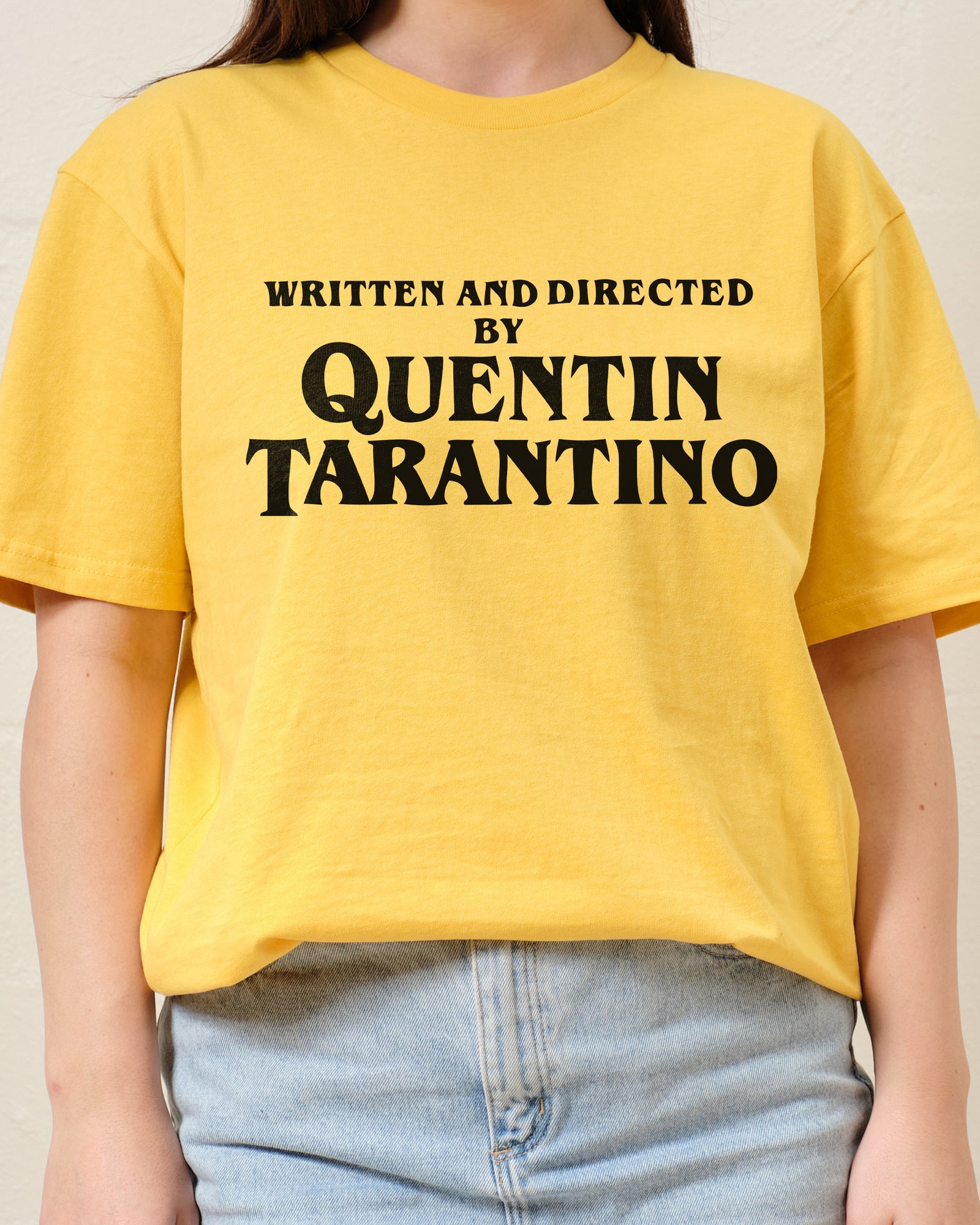 Written and Directed by Quentin Tarantino T-Shirt | Movie Graphic T-Shirt