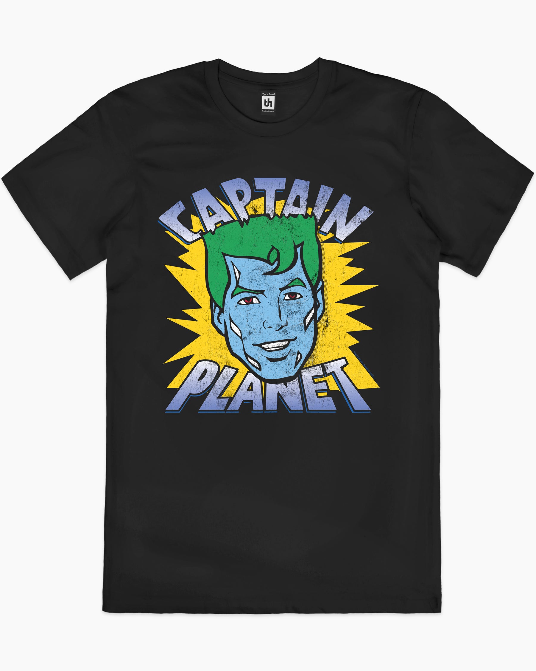 Captain Planet T-Shirt | Official Captain Planet Merch | Threadheads