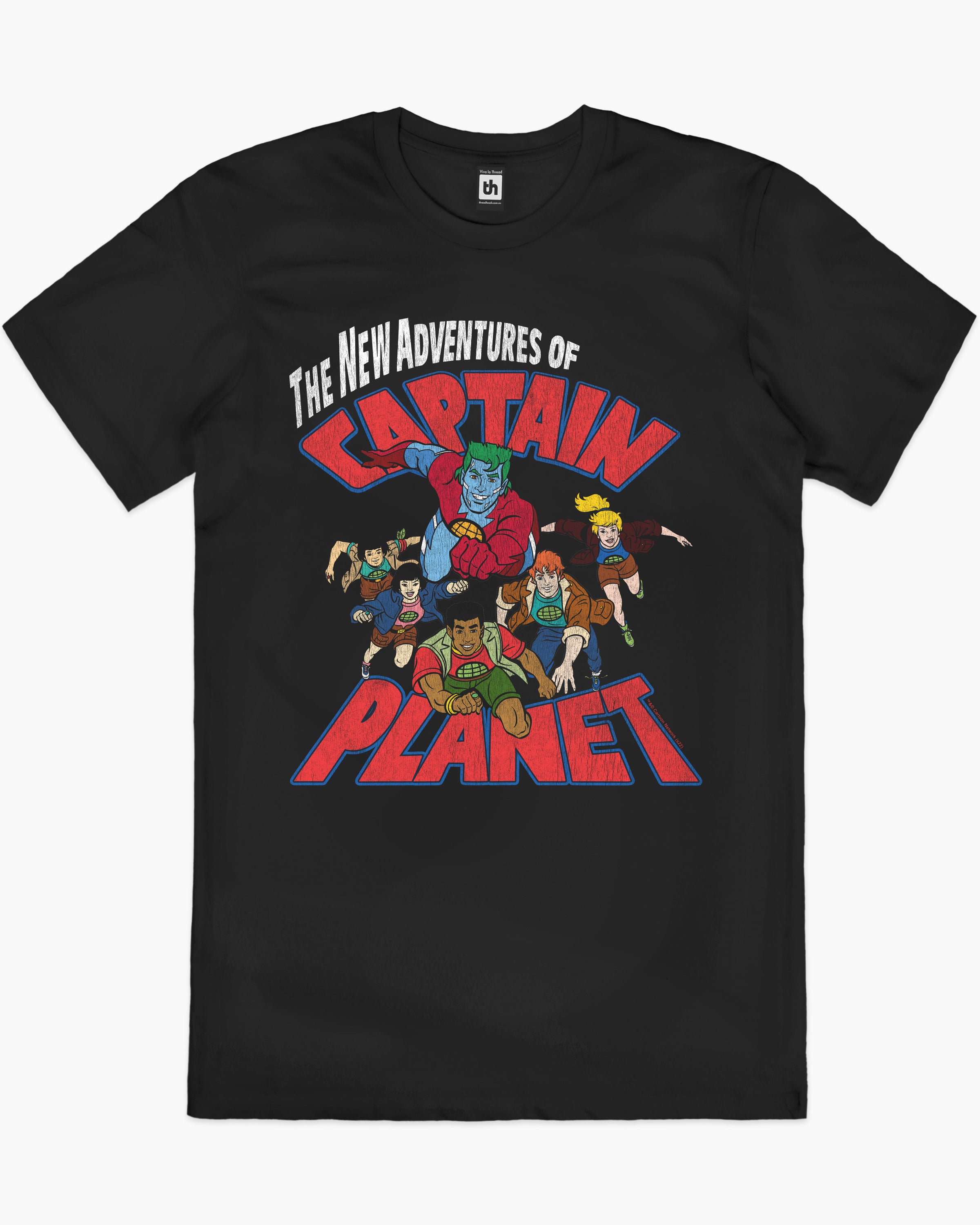 Captain Planet & Planeteers T-Shirt | Official Captain Planet Merch ...