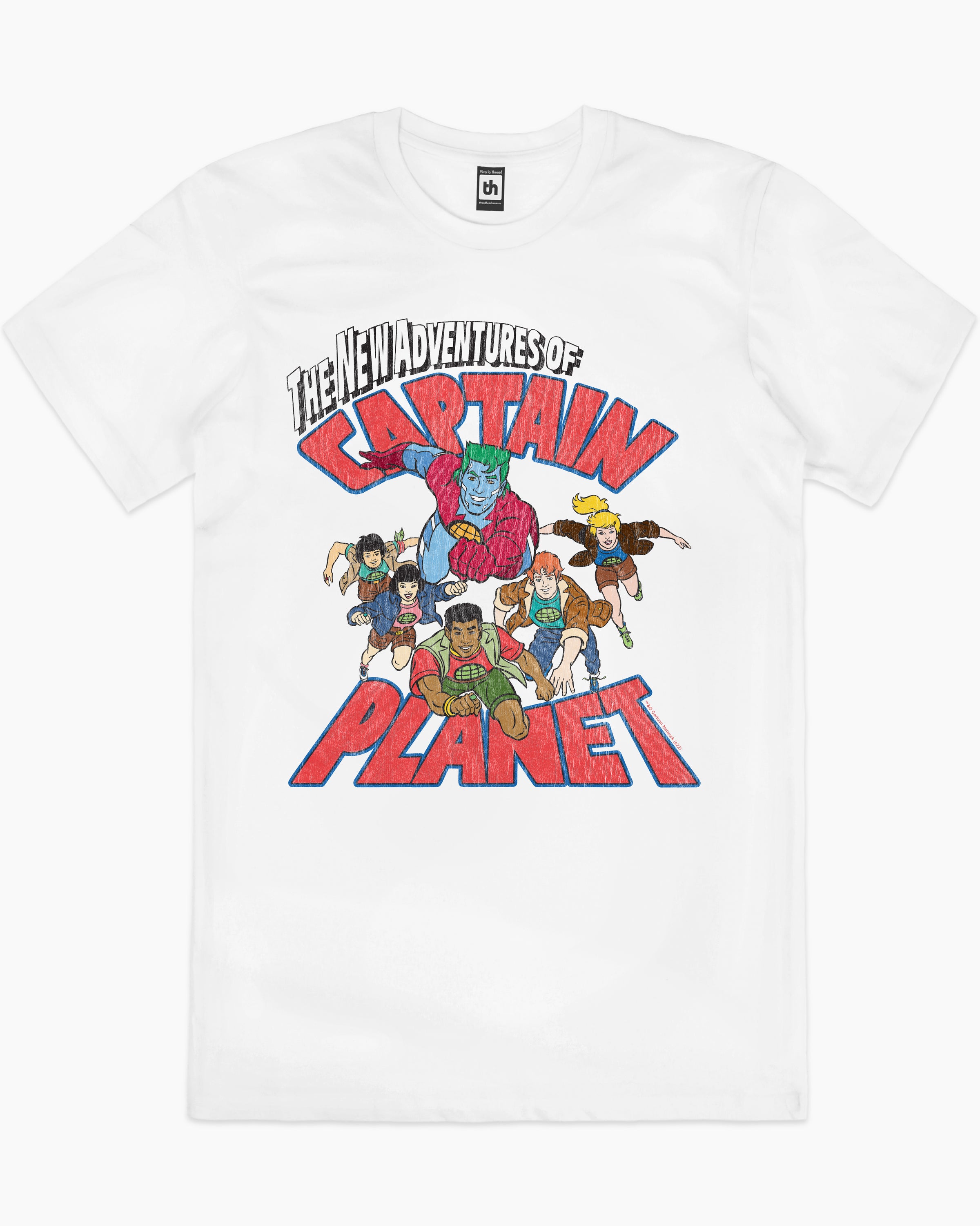 Captain Planet & Planeteers T-Shirt | Official Captain Planet Merch ...