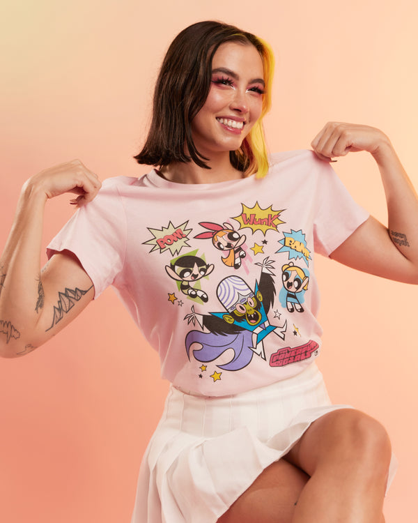Powerpuff Pow T-Shirt | Official The Powerpuff Girls Merch
