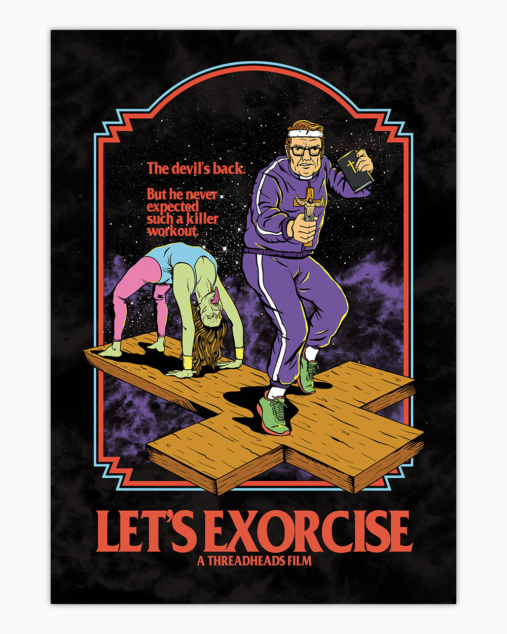 Let's Exorcise Art Print Online UK