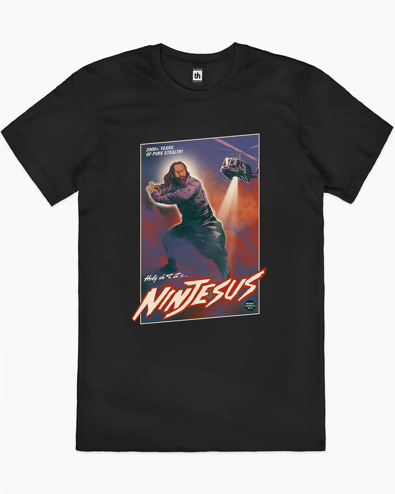 Ninjesus 2 T-Shirt | Funny T-Shirt | Threadheads