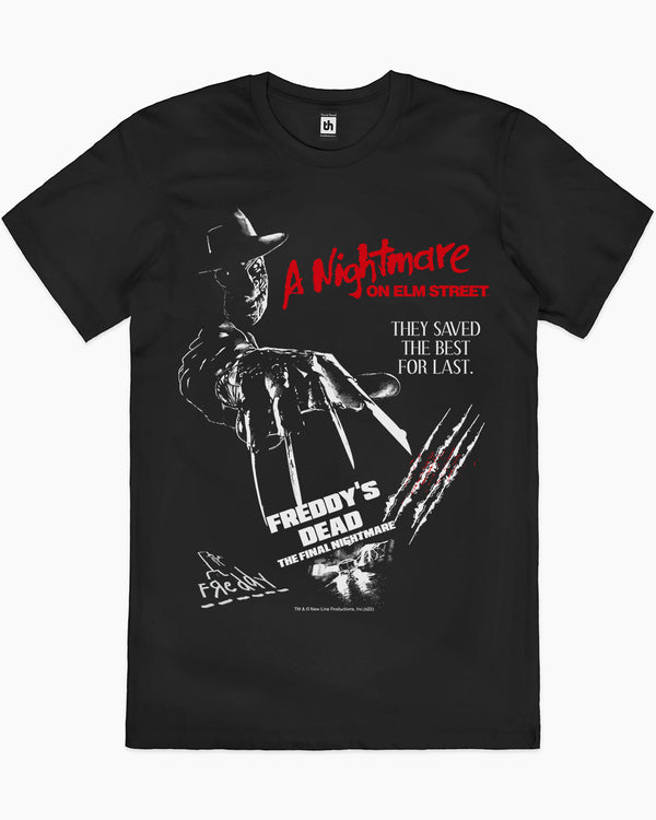 The Final Nightmare T-Shirt | Official A Nightmare on Elm Street Merch