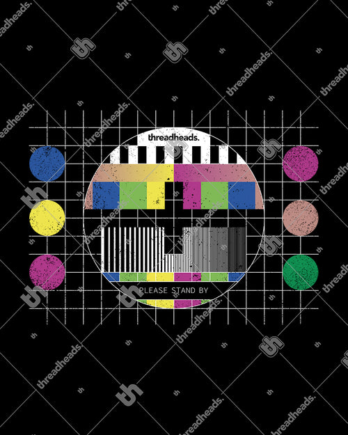 Test Pattern T-Shirt | Retro T-Shirt