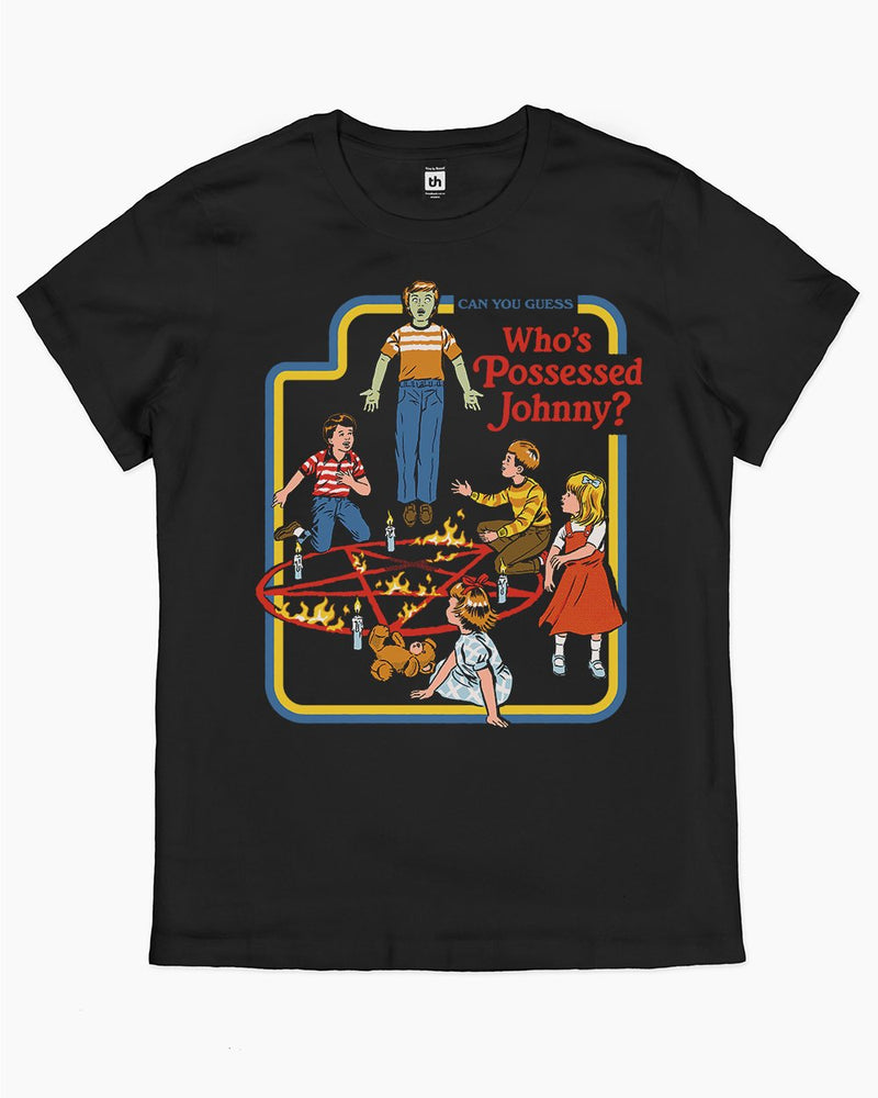 Who's Possessed Johnny? T-Shirt | Official Steven Rhodes Merch ...