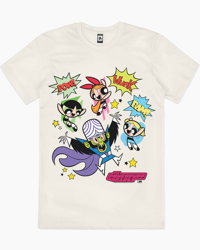 Powerpuff Pow T-Shirt | Official The Powerpuff Girls Merch | Threadheads