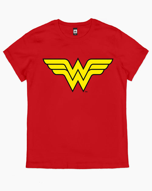 Wonder Woman Logo T-Shirt | Official DC Merch | Threadheads