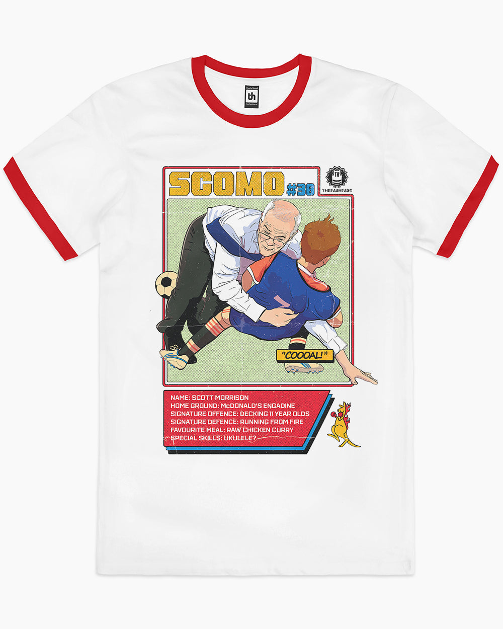Scomo Tackle T-Shirt | Funny Aussie T-Shirt