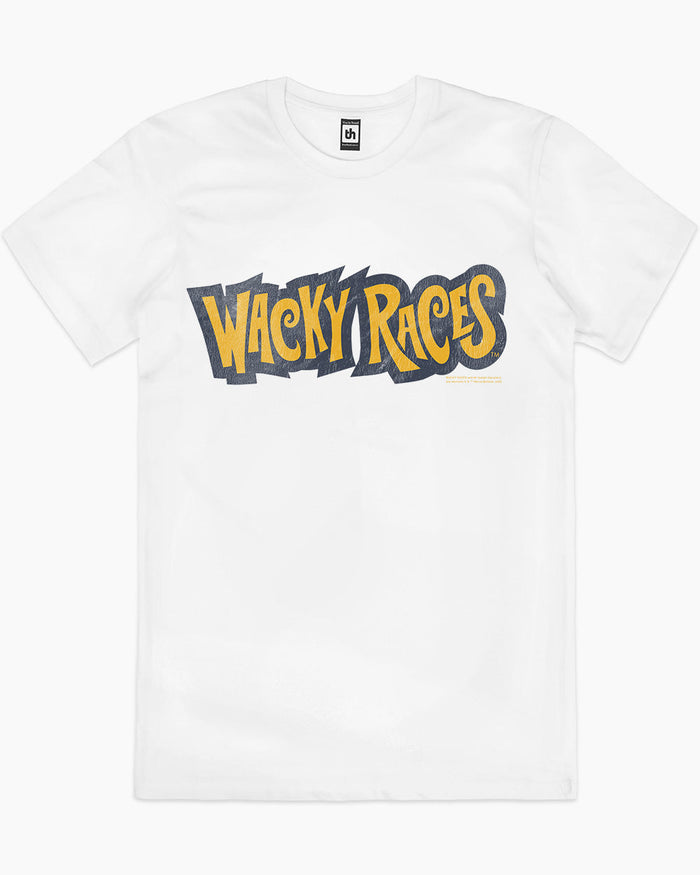 Wacky Races Logo T-Shirt | Official Wacky Races Merch | Threadheads