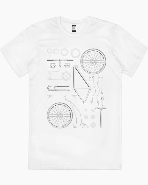 Bike Exploded T-Shirt | Graphic T-Shirts