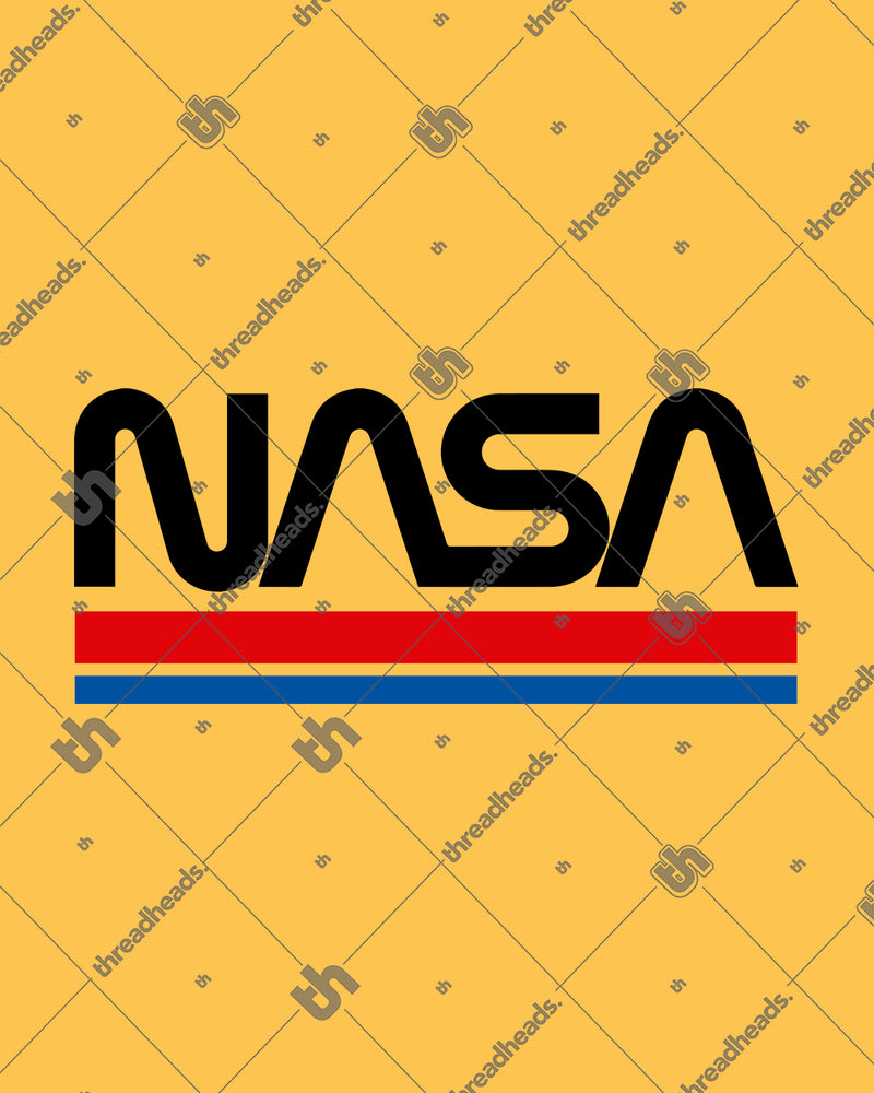 NASA Stripes T-Shirt | Official NASA Merch | Threadheads