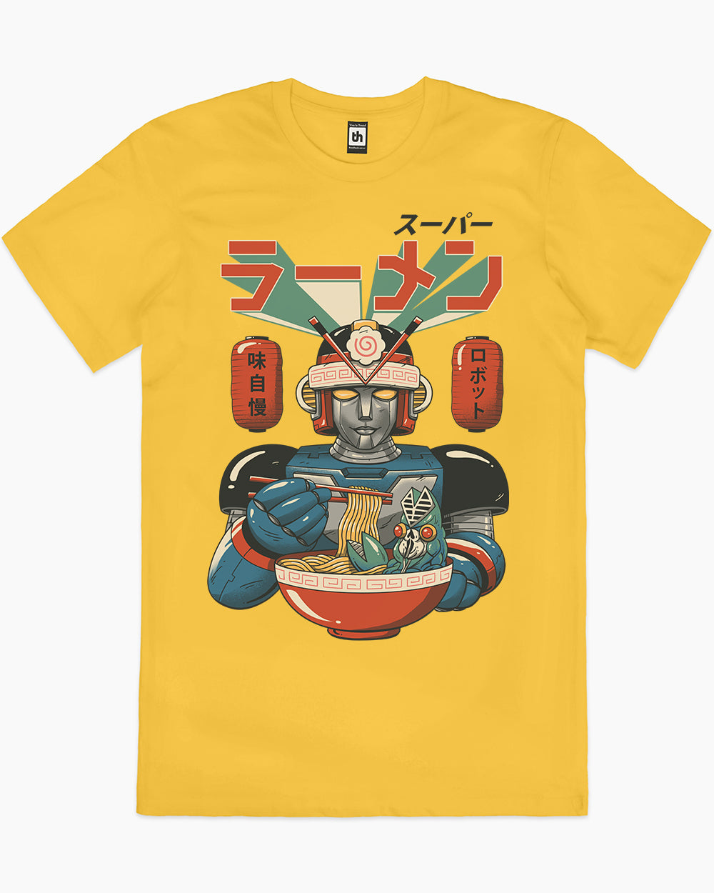 Super Ramen Bot T-Shirt | Official Vincent Trinidad Art Merch | Threadheads